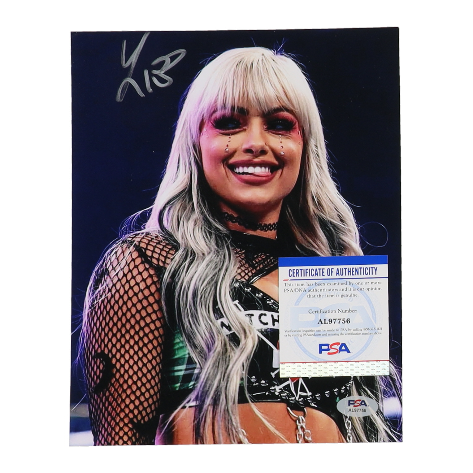 Liv Morgan Signed WWE 8x10 Photo (PSA) | Pristine Auction