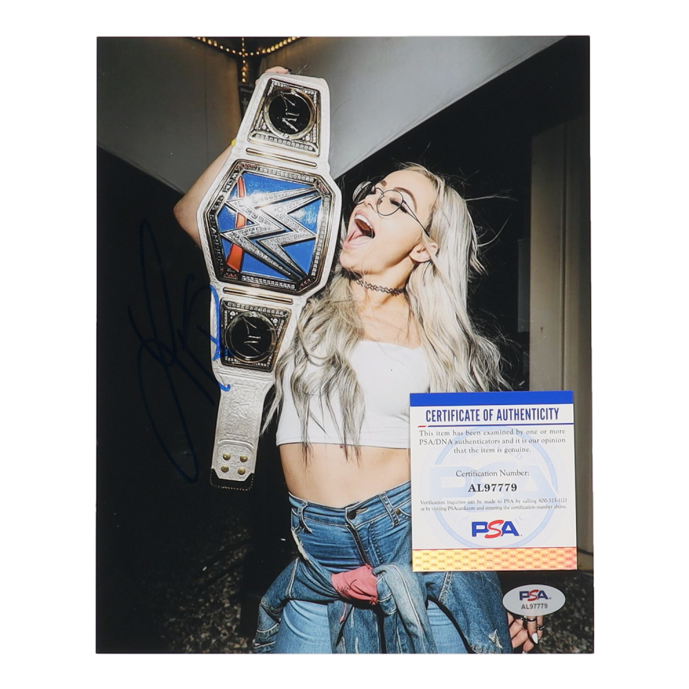 Liv Morgan Signed WWE 8x10 Photo (PSA) | Pristine Auction