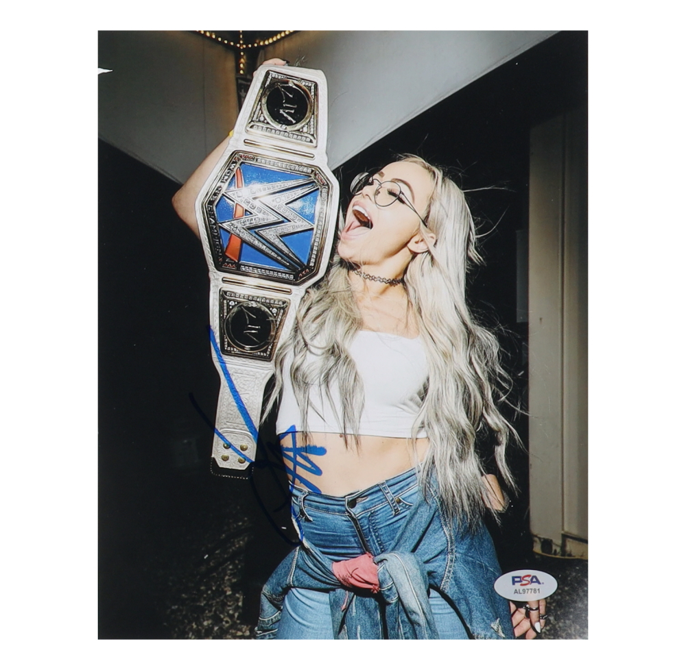 Liv Morgan Signed WWE 8x10 Photo (PSA) | Pristine Auction