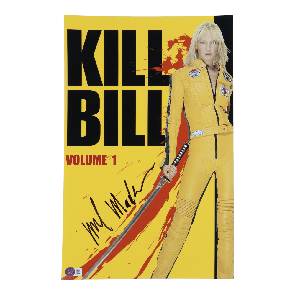 Michael Madsen Signed "Kill Bill: Volume 1" 11x17 Movie Poster Photo ...