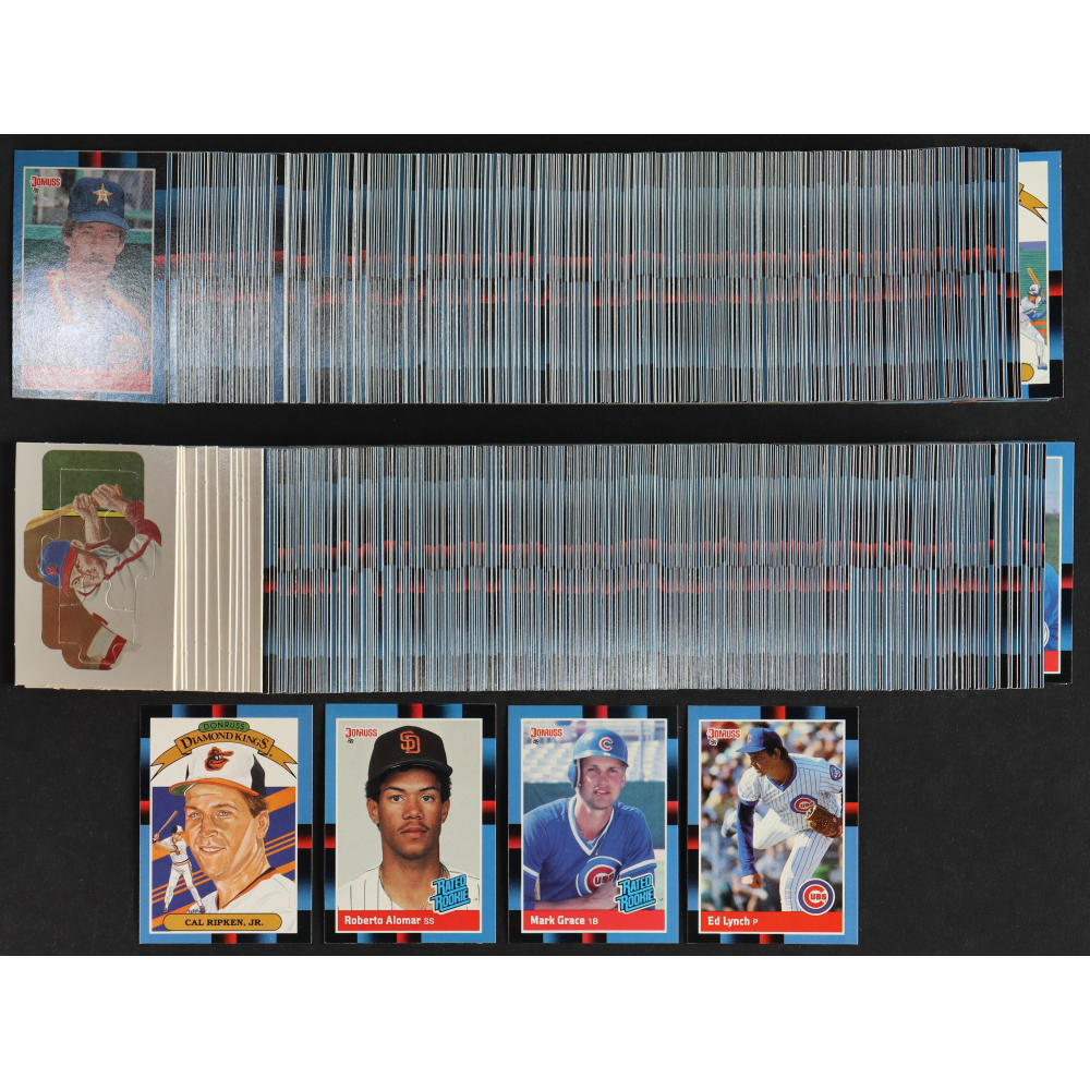 1988 Donruss Baseball Complete Set Of (660) Cards With Cal Ripken #26