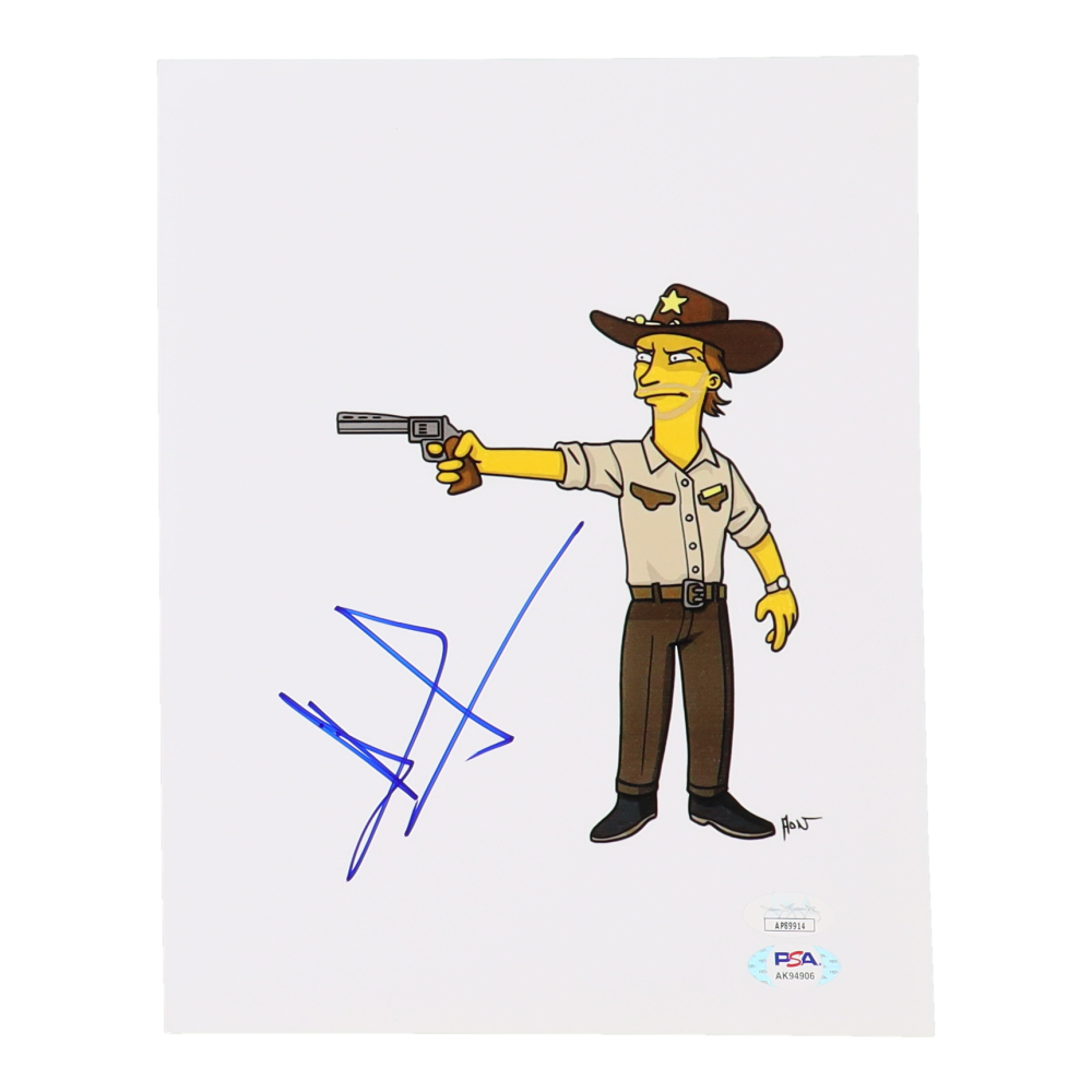 Andrew Lincoln Signed "The Walking Dead" 9x11 Photo (JSA & PSA ...