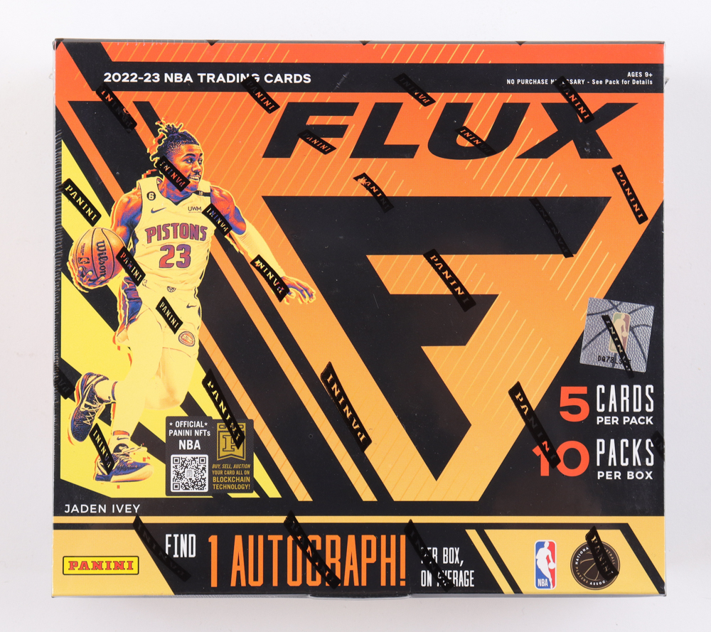 2022-23 Panini Flux Basketball Hobby Box With (10) Packs | Pristine Auction