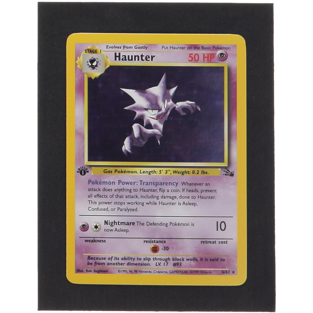 Haunter 1999 Pokemon Fossil 1st Edition #6 Holo | Pristine Auction
