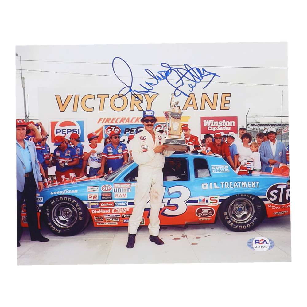 Richard Petty Signed NASCAR 8x10 Photo (PSA) | Pristine Auction