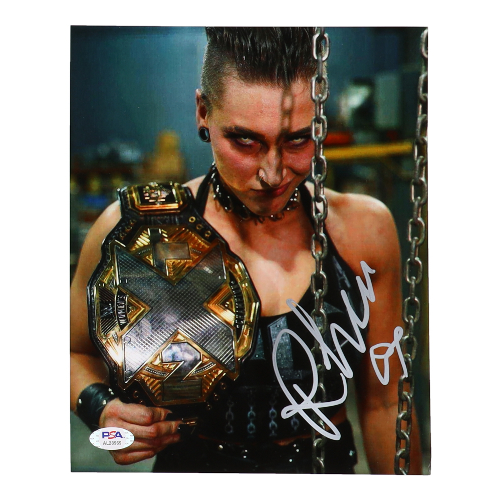 Rhea Ripley Signed WWE 8x10 Photo (PSA) | Pristine Auction