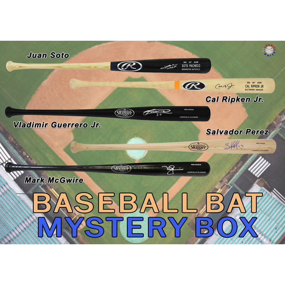Full Size Baseball Bat Signed Mystery Box – Series 24 (Limited to 150 ...