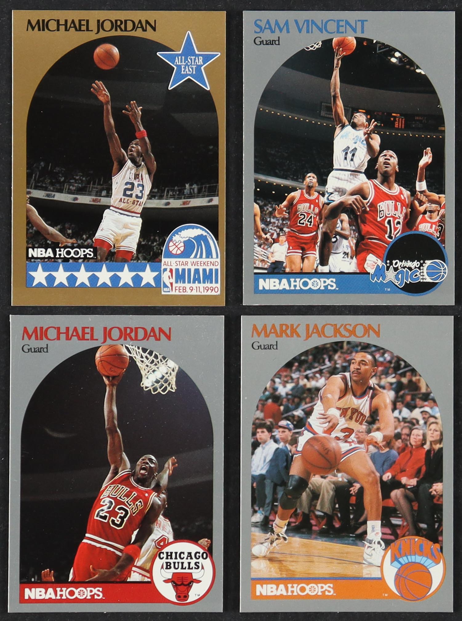 1990-91 Hoops Complete Set of (440) Basketball Cards with Michael ...