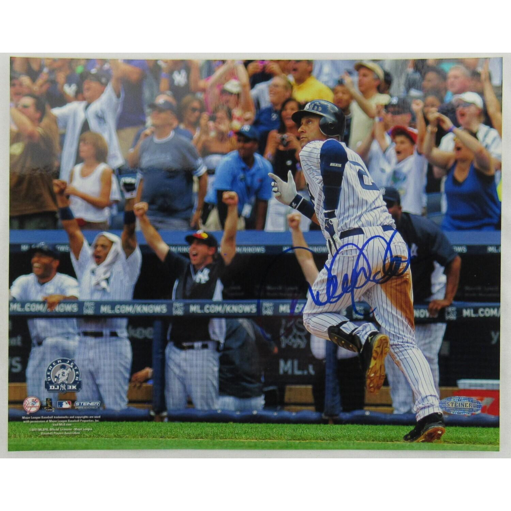 Derek Jeter Signed Yankees 8x10 Photo (Steiner) | Pristine Auction