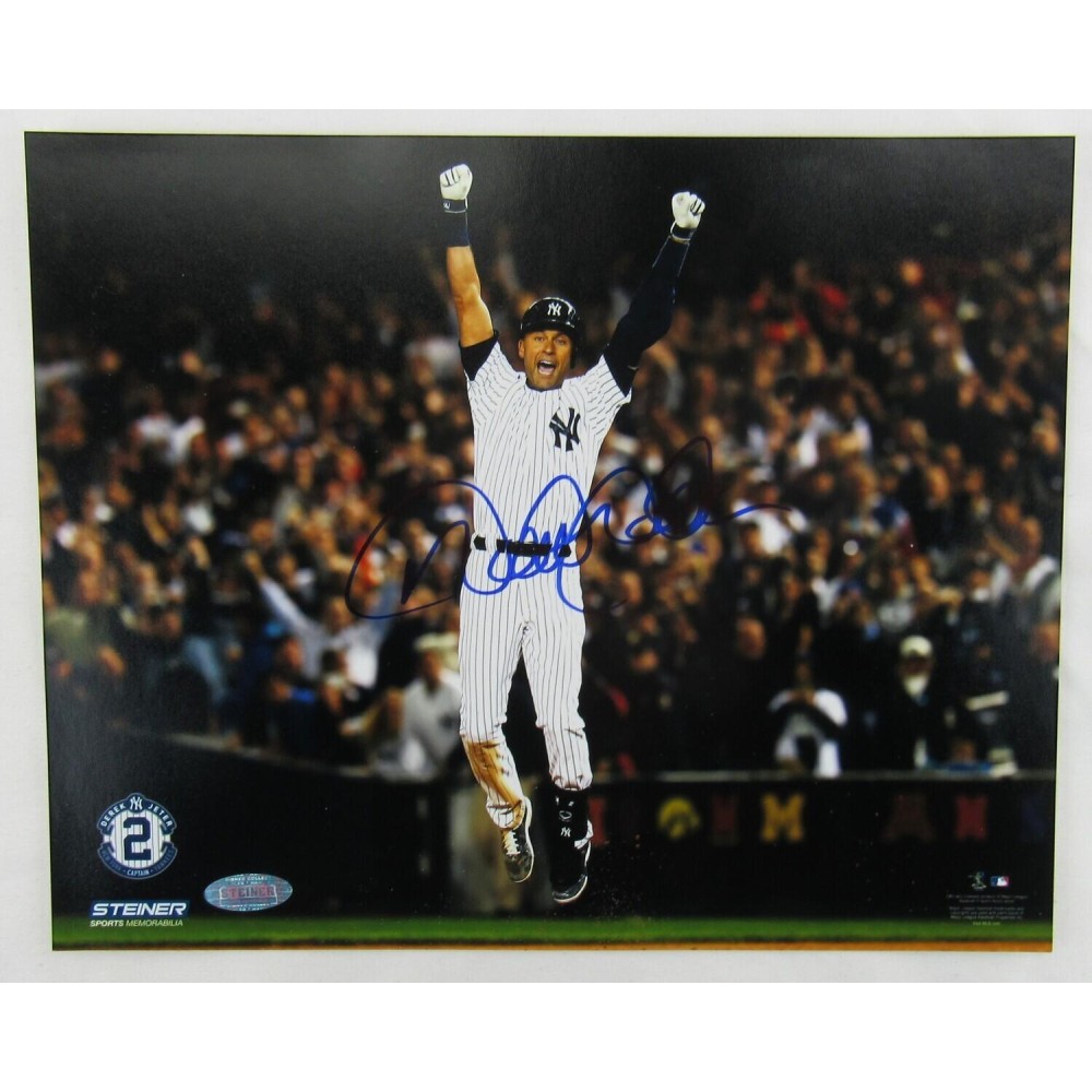 Derek Jeter Signed Yankees 8x10 Photo (Steiner) | Pristine Auction