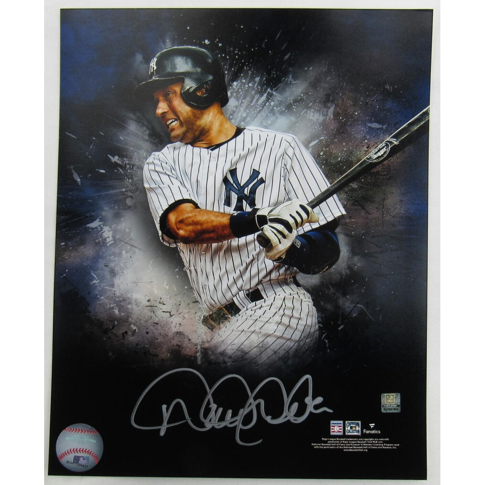 Derek Jeter Signed Yankees 8x10 Photo (Turn 2 Foundation) | Pristine Auction