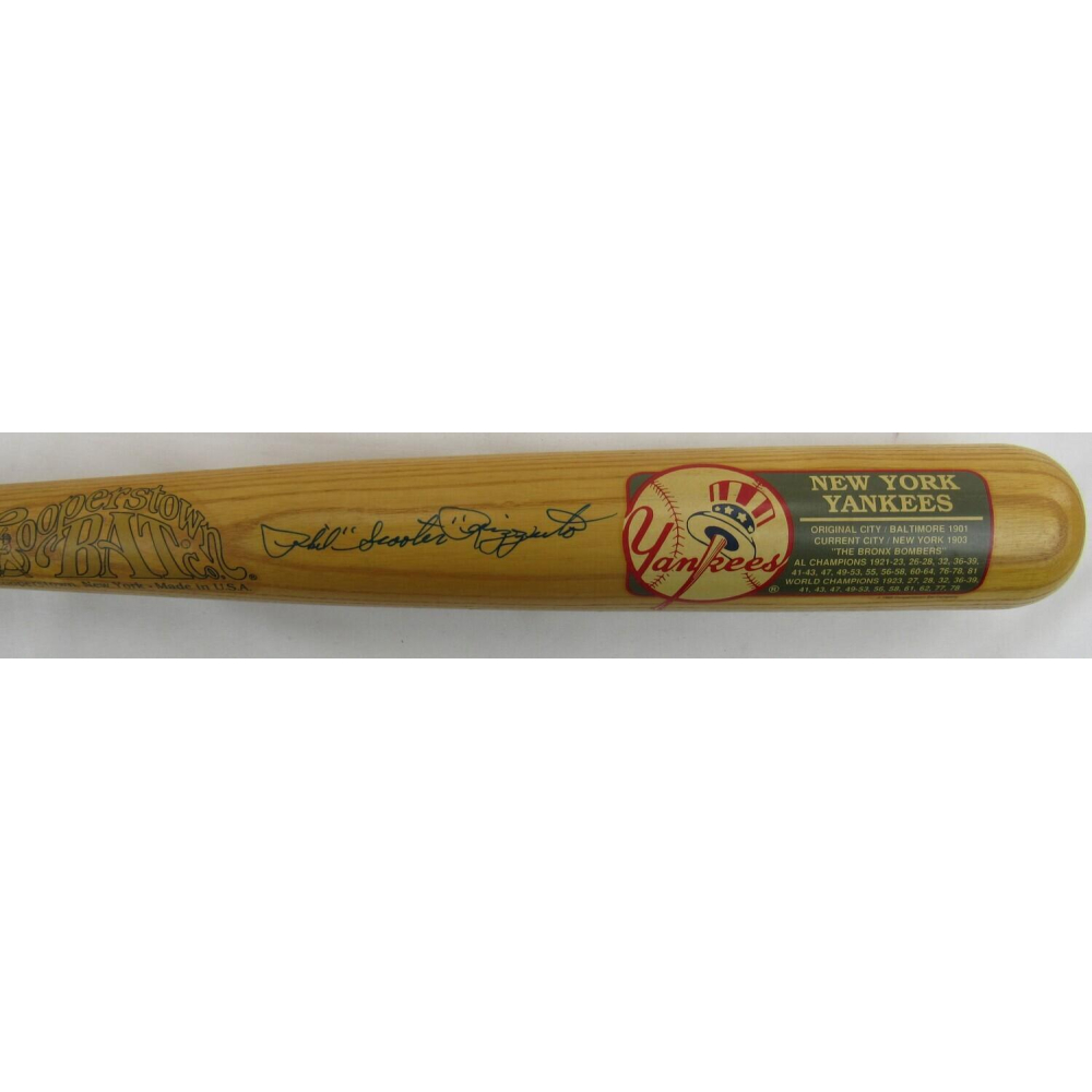 Phil "Scooter" Rizzuto Signed Cooperstown Yankees Commemorative ...