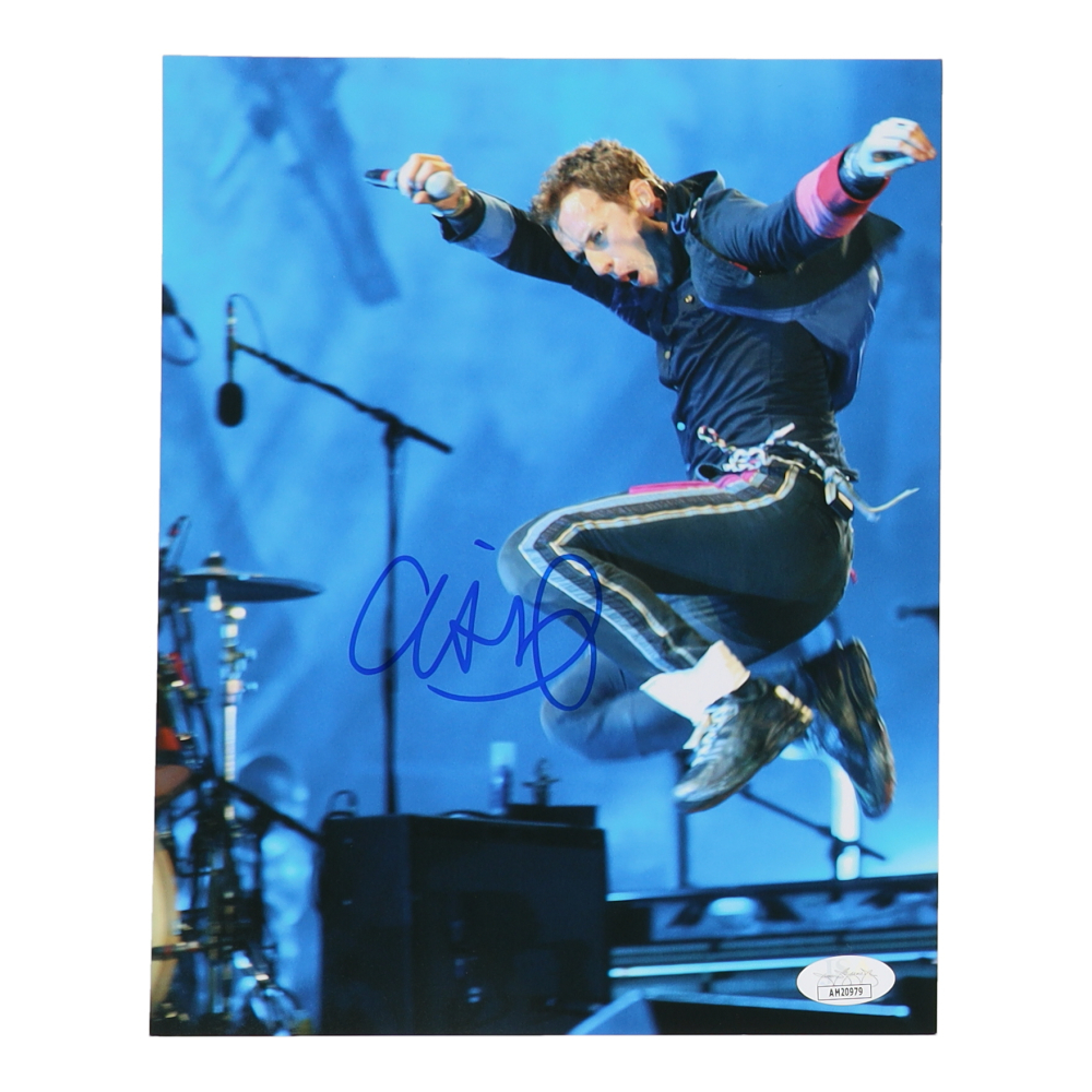 Chris Martin Signed 8x10 Photo (JSA) | Pristine Auction