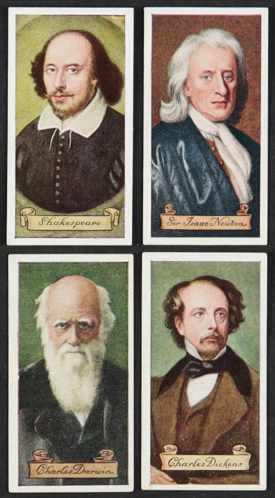 1936 Carreras Celebrities of British History Complete Set of (50 ...