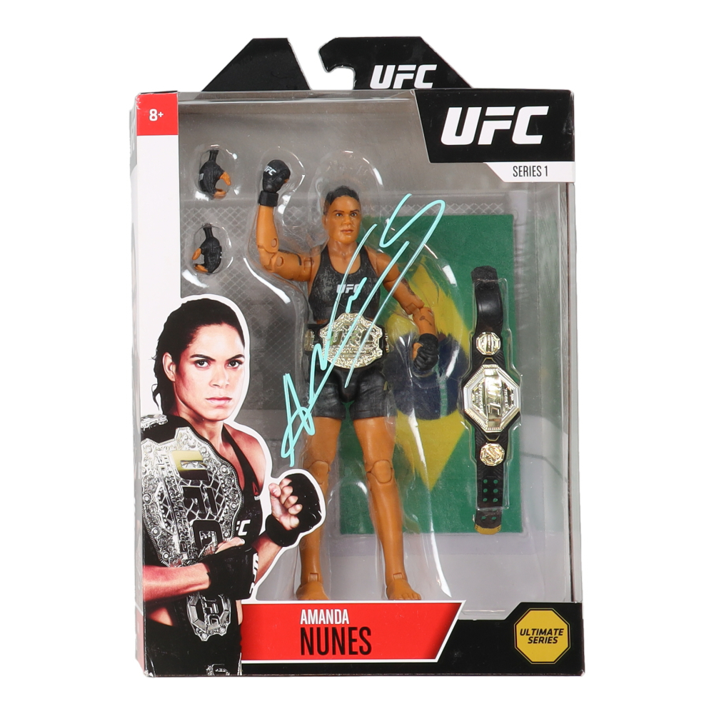 Amanda Nunez Signed UFC Series 1 Amanda Nunez Action Figure (JSA ...