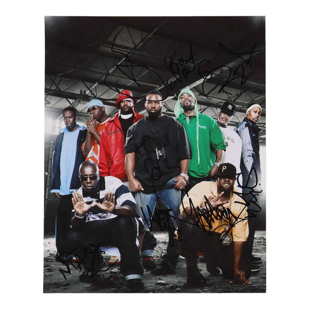 Wu-Tang Clan 8x10 Photo Signed By (8) With Method Man, Raekwon ...