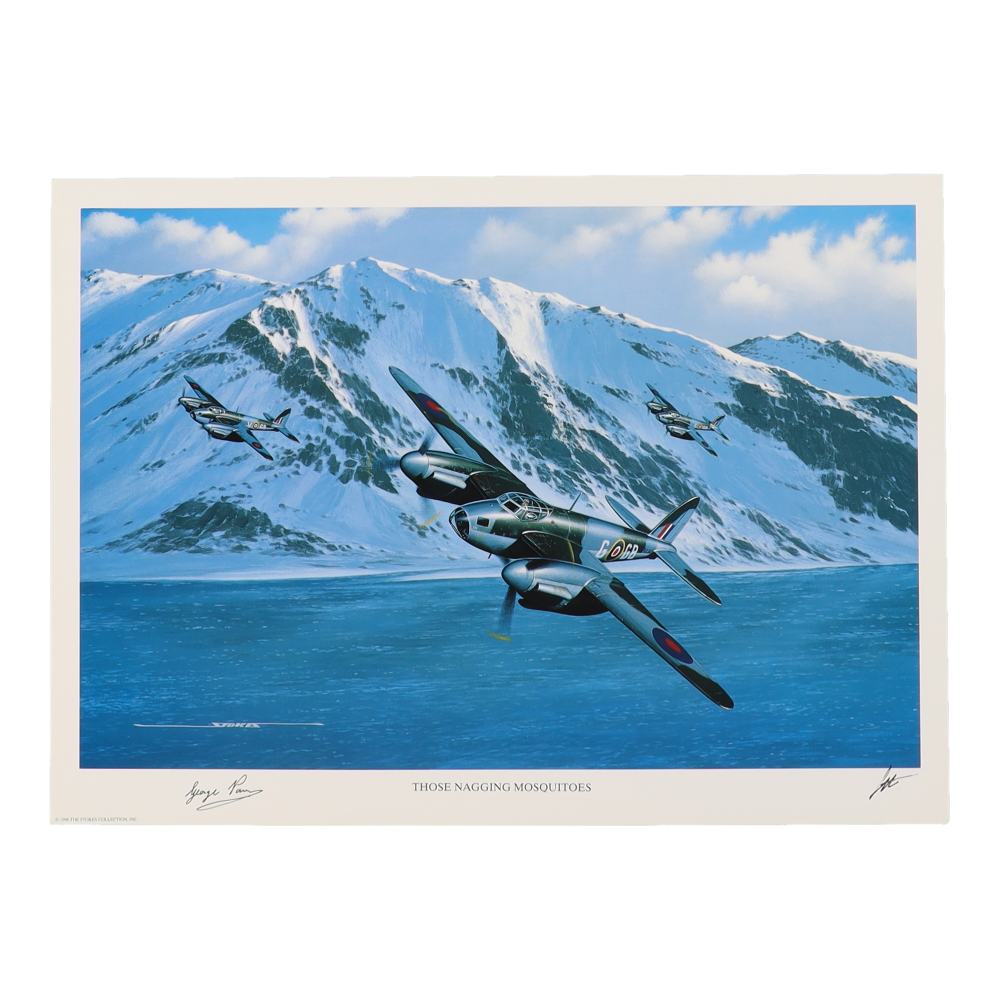 Stan Stokes "Those Nagging Mosquitoes" Lithograph Signed by George ...