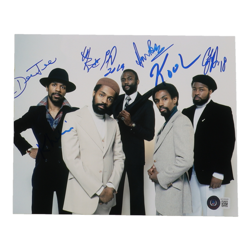 "Kool & The Gang" 8x10 Photo Band-Signed by (6) with Robert Bell ...