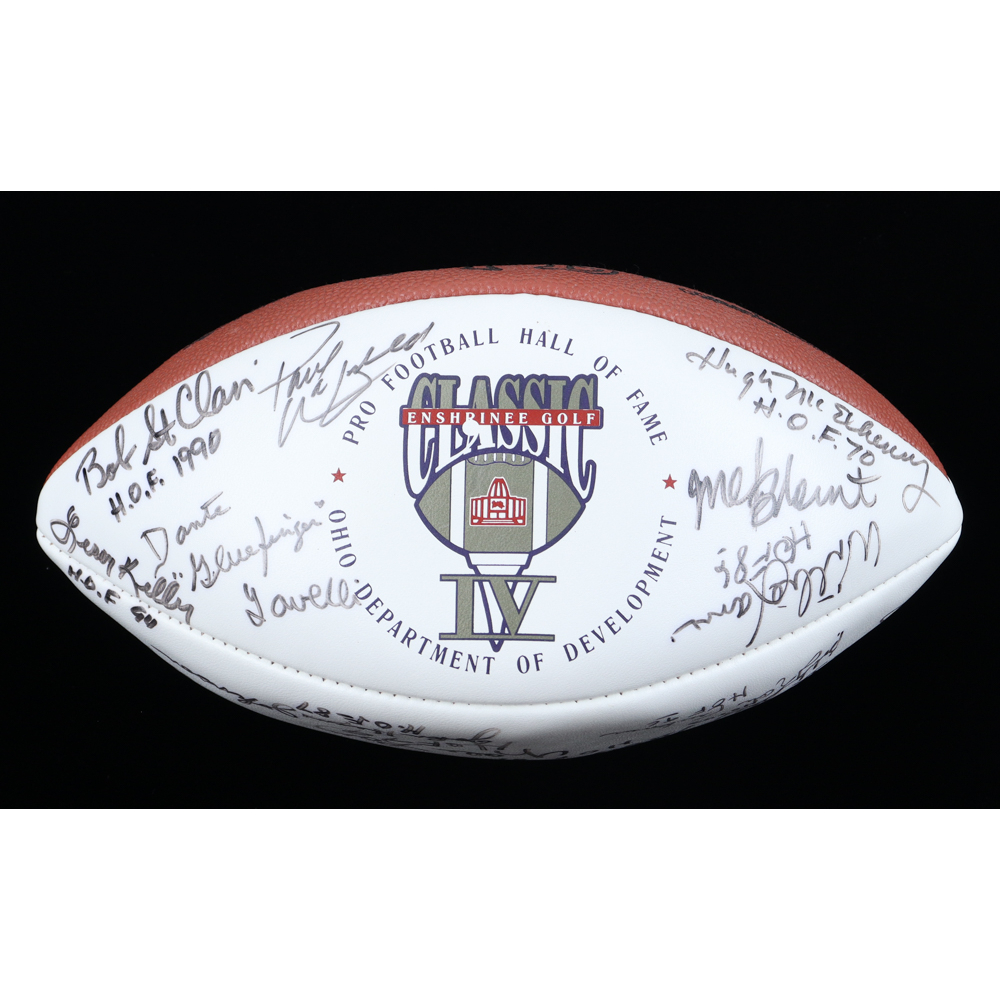 Football Hall of Famers NFL Football Signed & Inscribed By (23) with ...