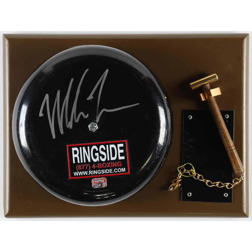 Mike Tyson Signed Ringside Boxing Bell Tyson) | Pristine Auction