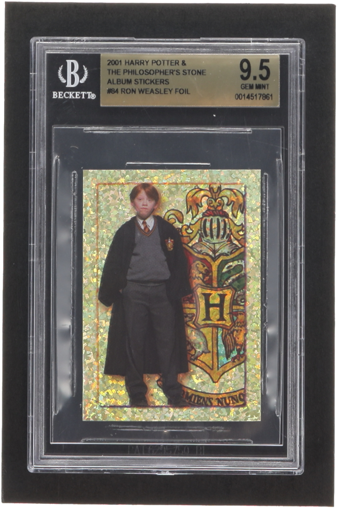 Ron Weasley 2001 Panini Harry Potter and the Philosopher's Stone Album ...