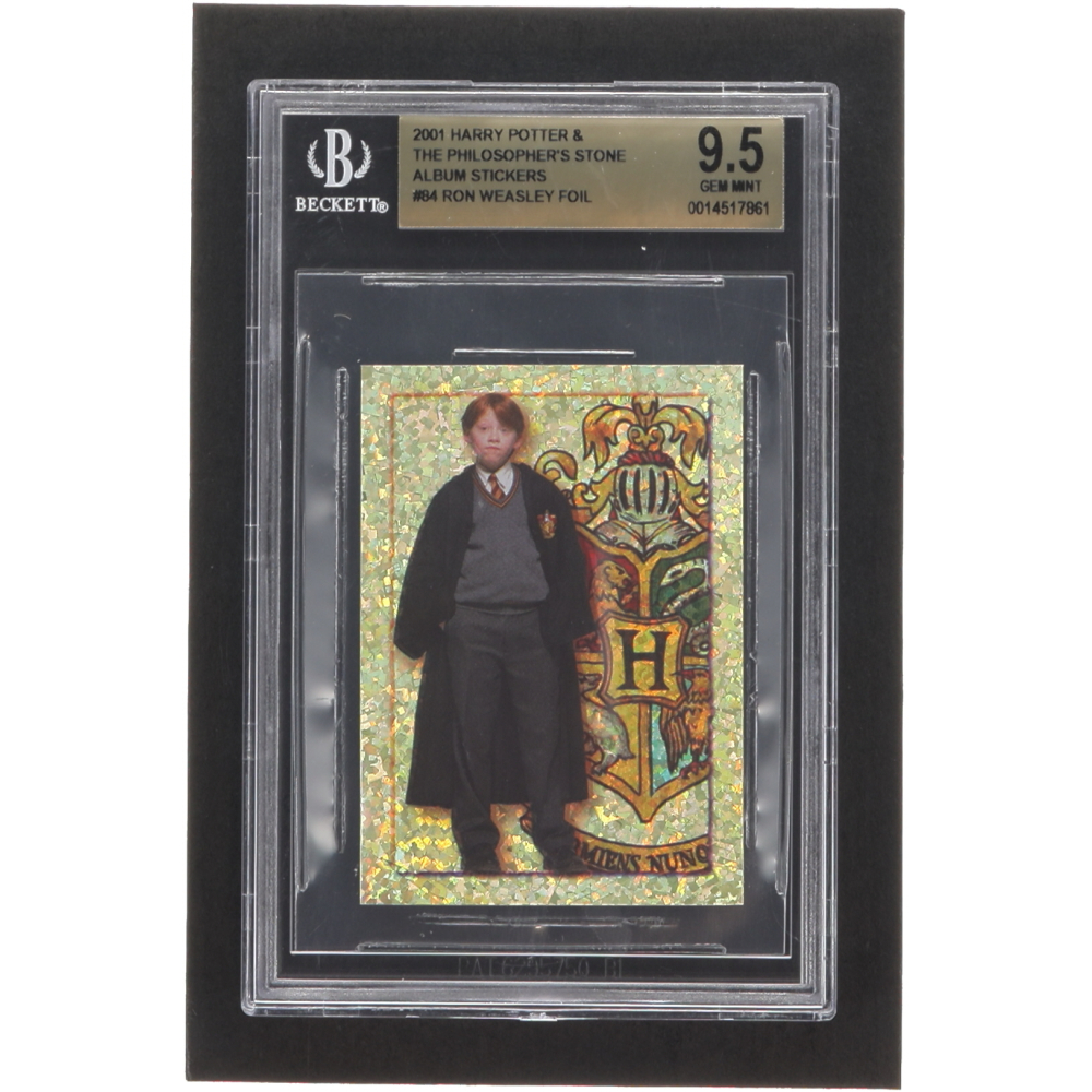 Ron Weasley 2001 Panini Harry Potter and the Philosopher's Stone Album ...