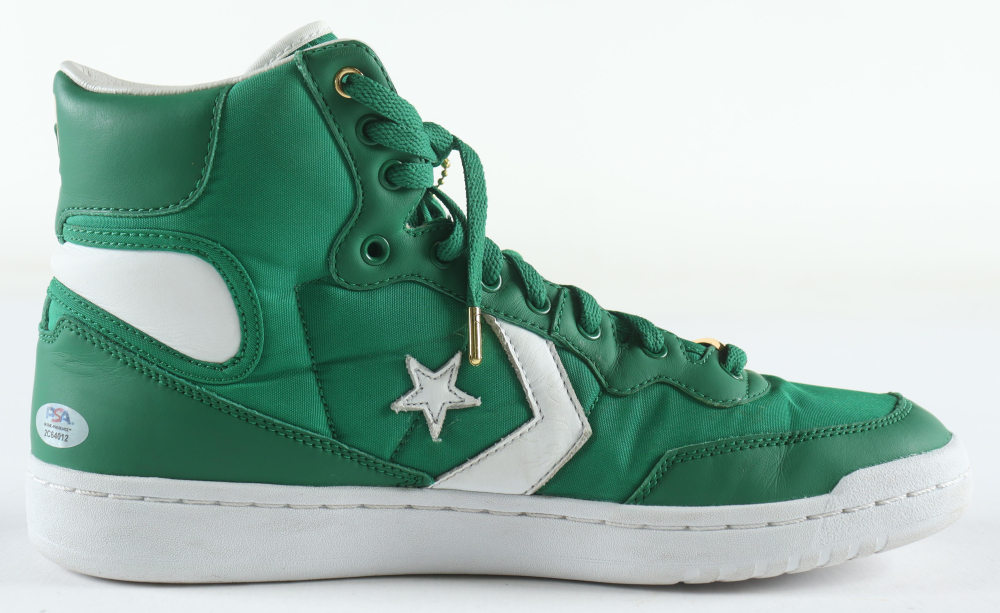 Larry Bird Signed Converse Special Edition 1984 Celtics Basketball Shoe ...