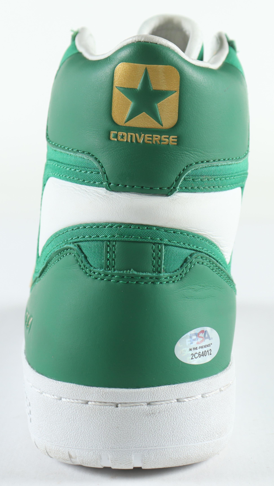Larry Bird Signed Converse Special Edition 1984 Celtics Basketball Shoe ...