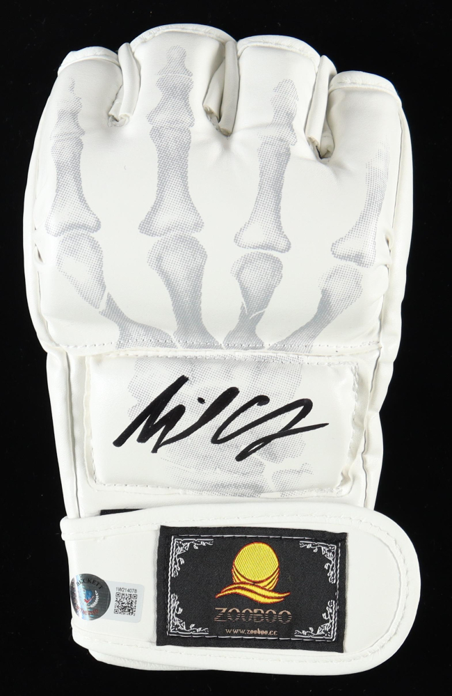Michael Chandler Signed MMA Custom Skeleton Glove (Beckett) | Pristine ...