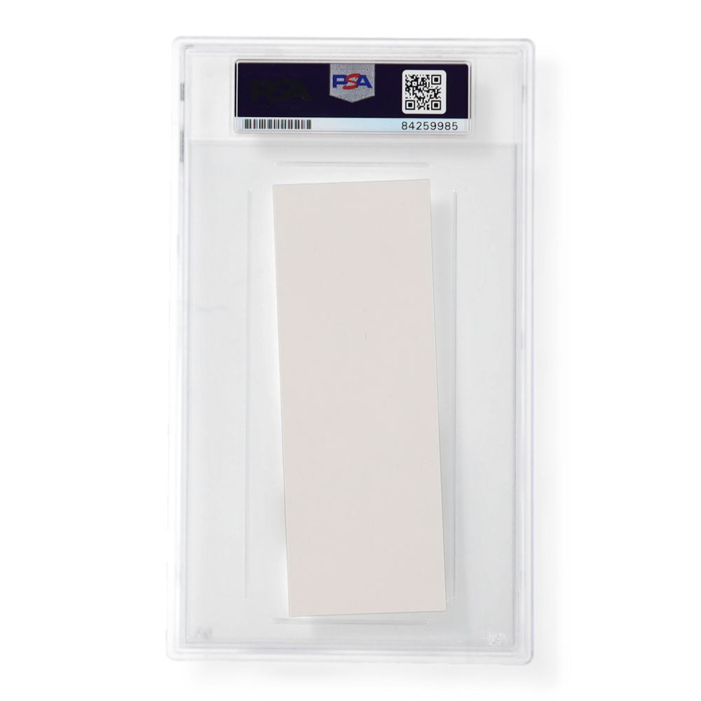 Joe Engle Signed 2x5 Cut with Portrait (PSA) | Pristine Auction