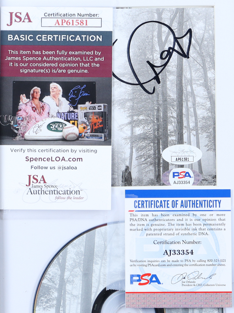 Taylor Swift Signed Custom Framed "Folklore" CD Booklet Display (PSA ...