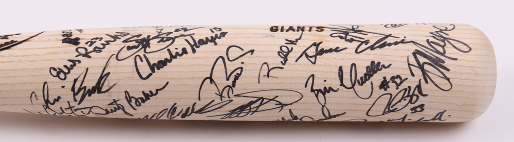 1999 Giants Louisville Slugger Baseball Bat Team-Signed by (34) With ...