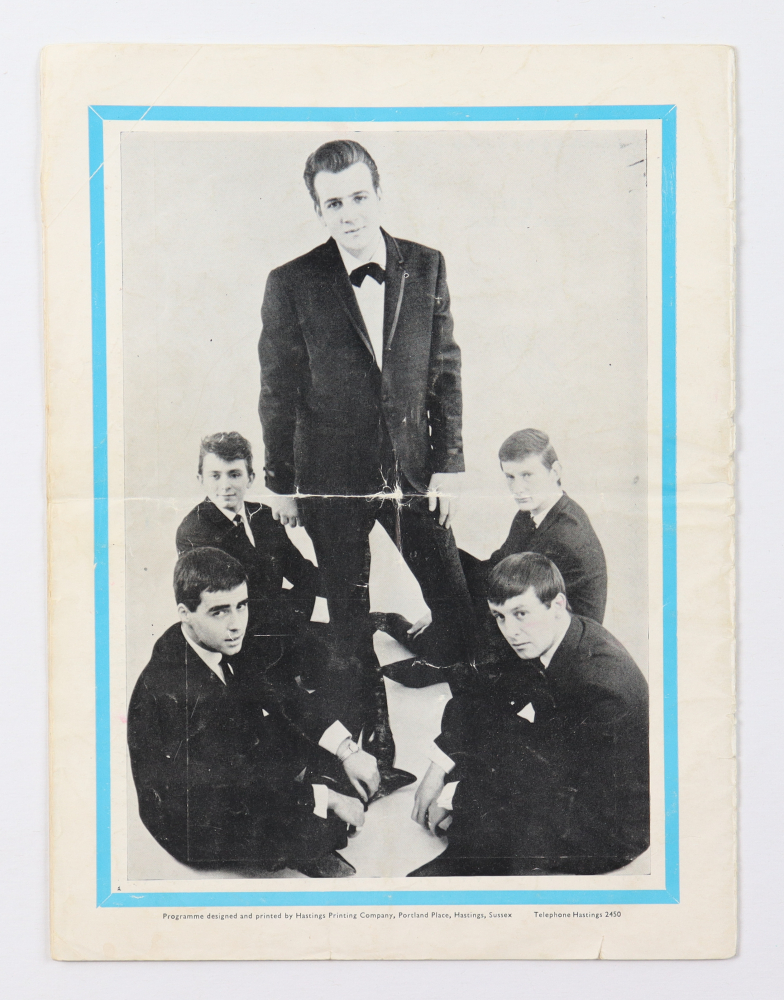John Lennon, Ringo Starr & Tommy Quickly Signed 1963 Bournemouth ...