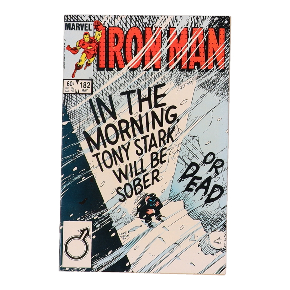 1984 "Iron Man" Issue #182B Marvel Comic Book | Pristine Auction