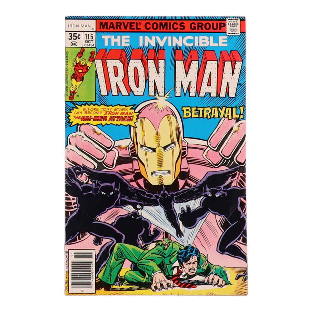 1978 "Iron Man" Issue #115 Marvel Comic Book | Pristine Auction