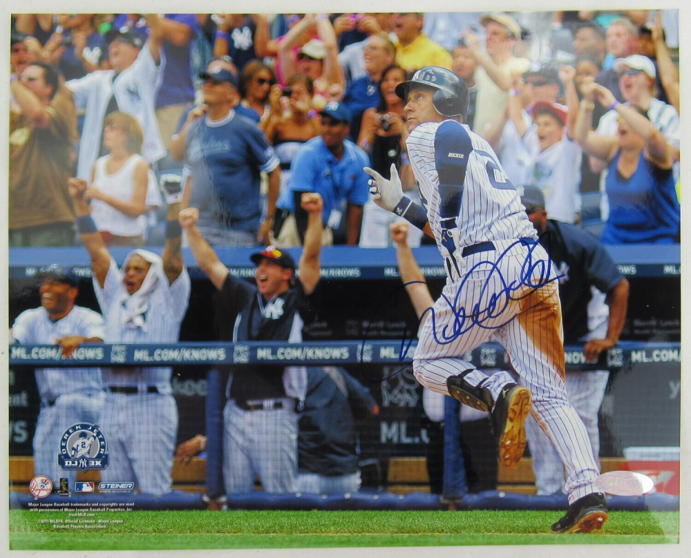 Derek Jeter Signed Yankees 8x10 Photo (Steiner) | Pristine Auction