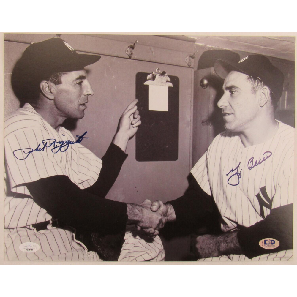 Phil Rizzuto & Yogi Berra Signed Yankees 8x10 Photo (JSA) | Pristine ...