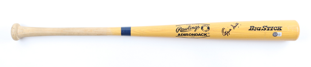 Ozzie Smith Signed Rawlings Adirondack Big Stick Baseball Bat (Beckett ...