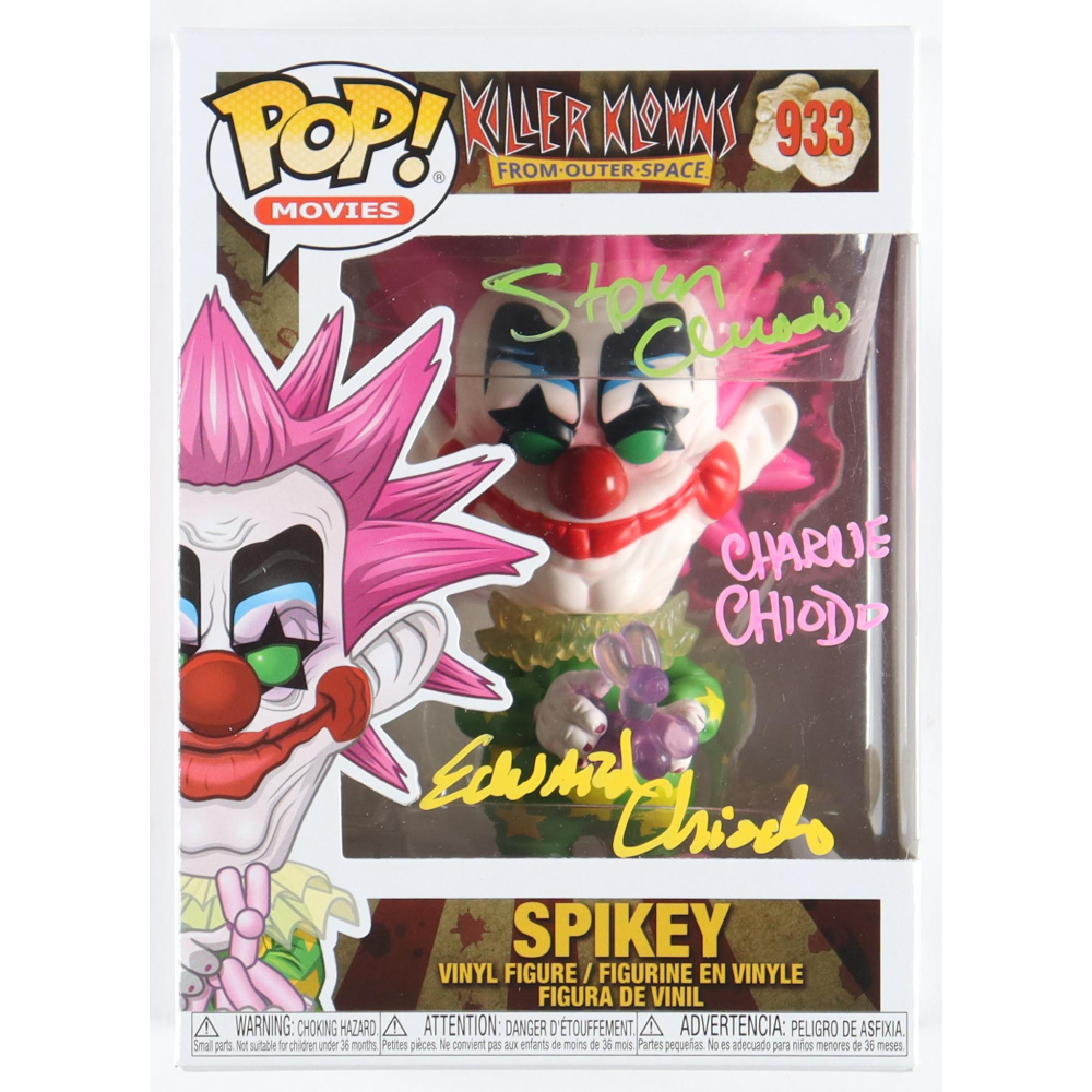 Stephen Chiodo, Charlie Chiodo & Edward Chiodo Signed "Killer Klowns ...