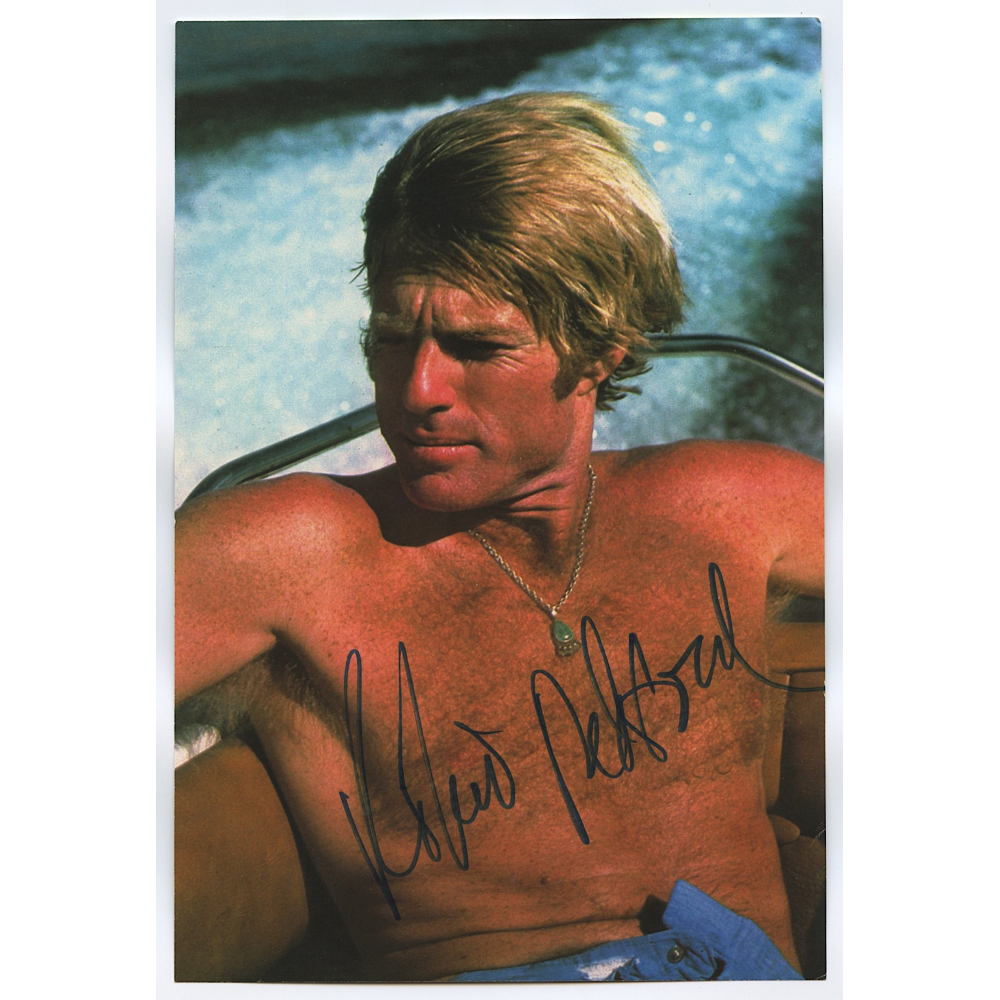 Robert Redford Signed 5x7 Photo (PSA LOA) | Pristine Auction