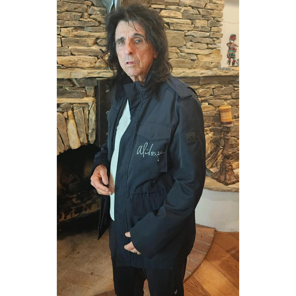 Alice Cooper Signed Personally Owned & Worn Jacket (Beckett) | Pristine ...