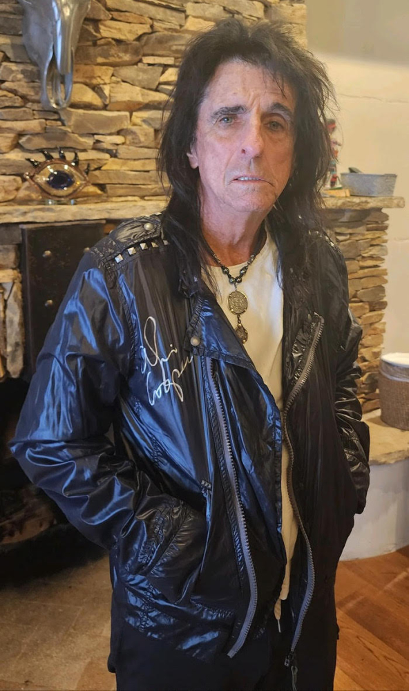 Alice Cooper Signed Personally Owned & Worn Jacket (Beckett) | Pristine ...