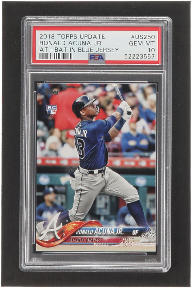 Ronald Acuna Jr. 2018 Topps Update #US250 RC (PSA 10) | Pristine Auction
