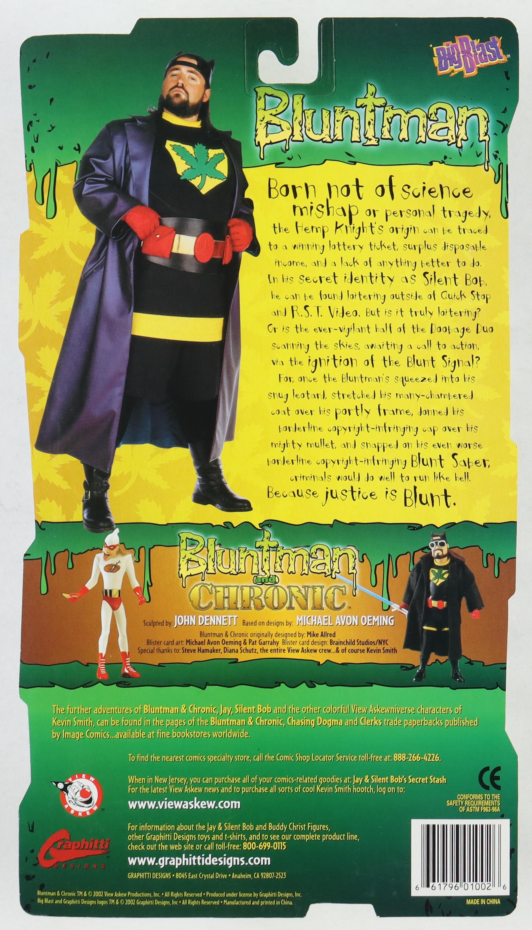 Kevin Smith Signed "Bluntman & Chronic" Figure (JSA) | Pristine Auction