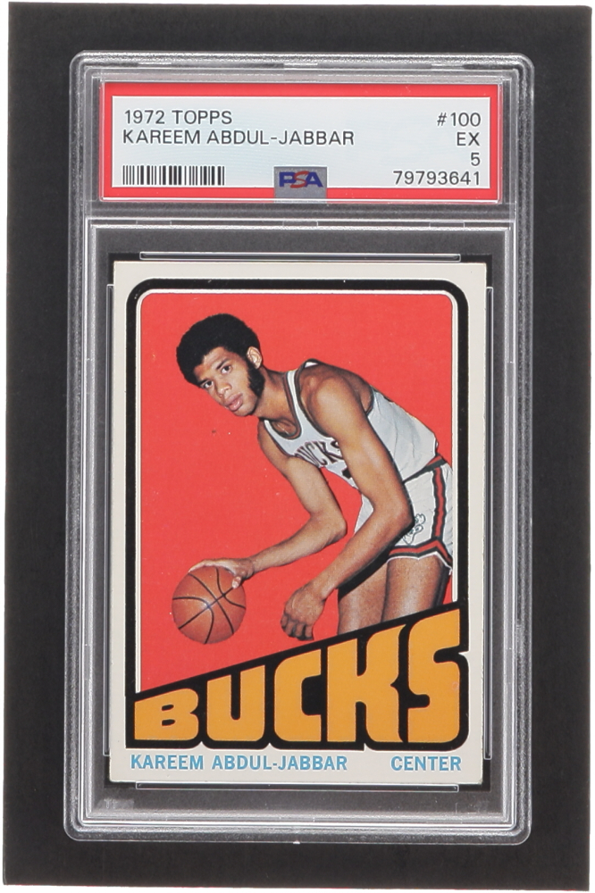 Kareem Abdul-Jabbar 1972-73 Topps #100 (PSA 5) | Pristine Auction