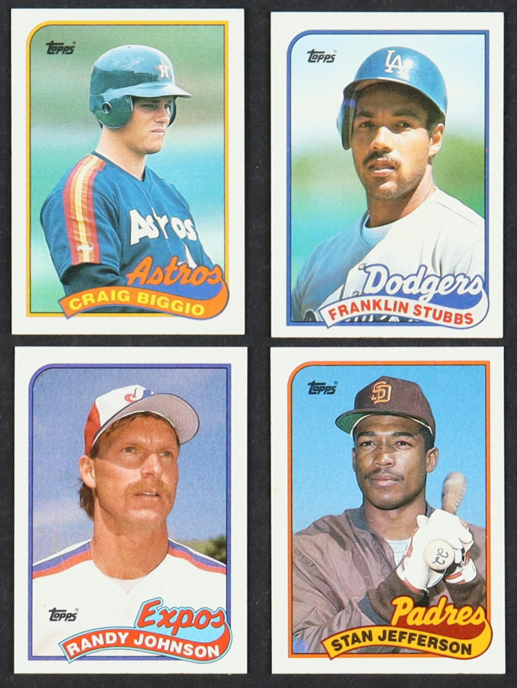 1989 Topps Baseball Complete Set of (792) Cards with Craig Biggio #49 ...