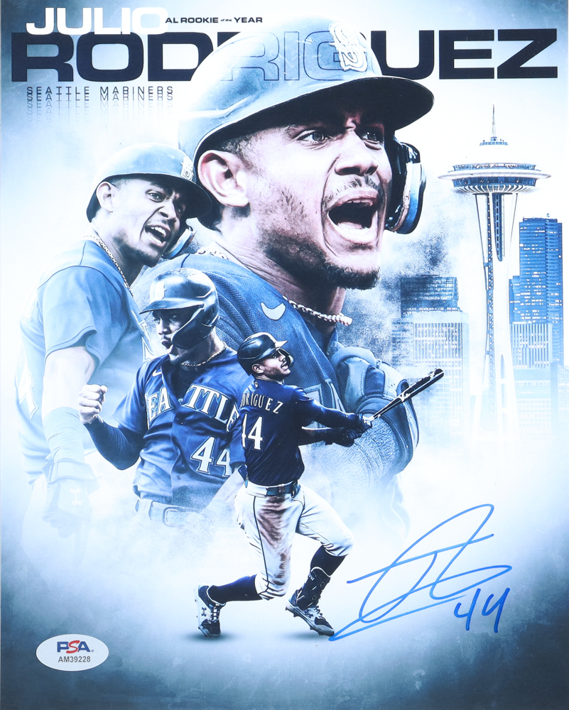 Julio Rodriguez Signed Mariners 8x10 Photo (PSA) | Pristine Auction