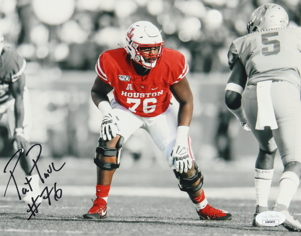 Patrick Paul Signed Houston Cougars 8x10 Photo (JSA) | Pristine Auction