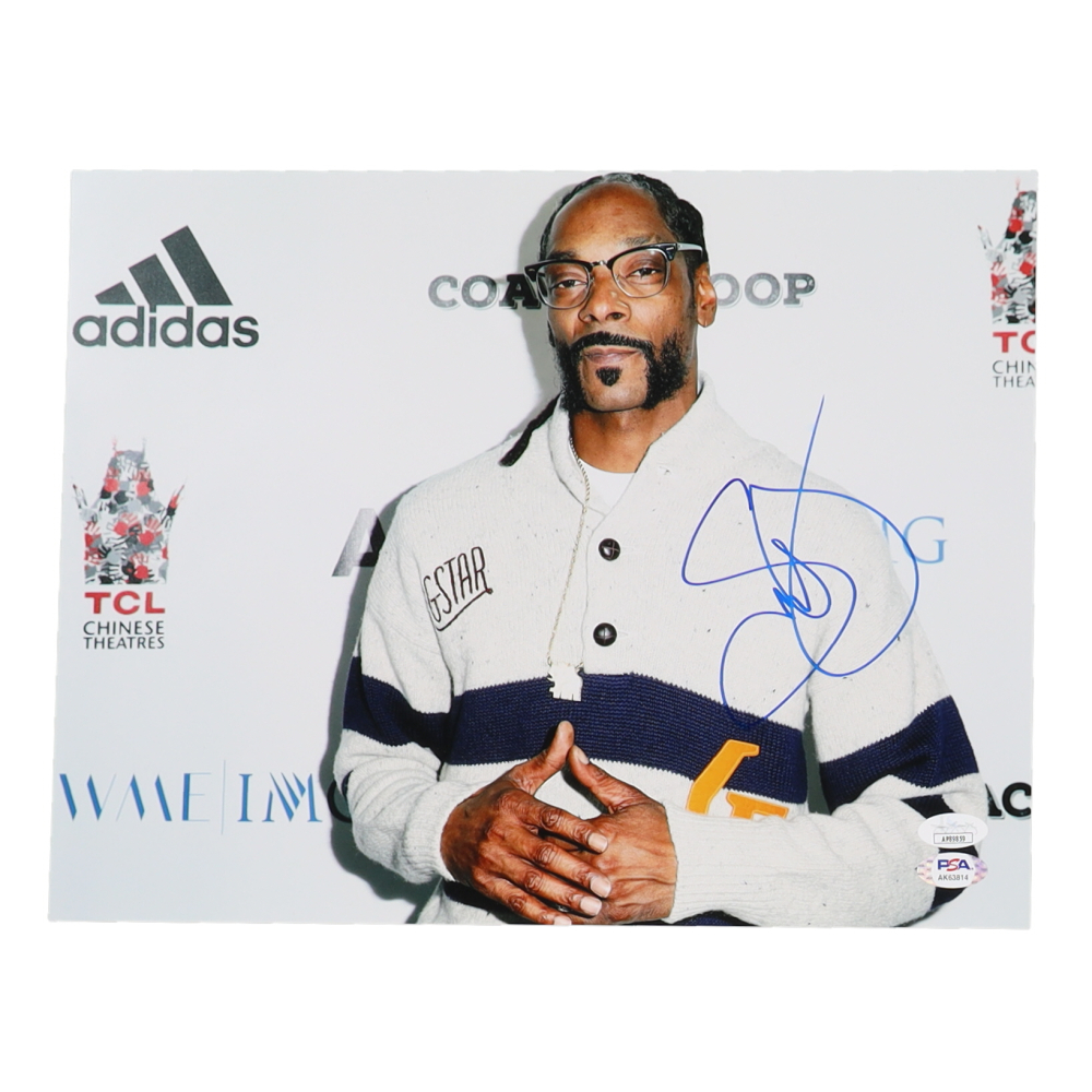 Snoop Dogg Signed 11x14 Photo (JSA) | Pristine Auction