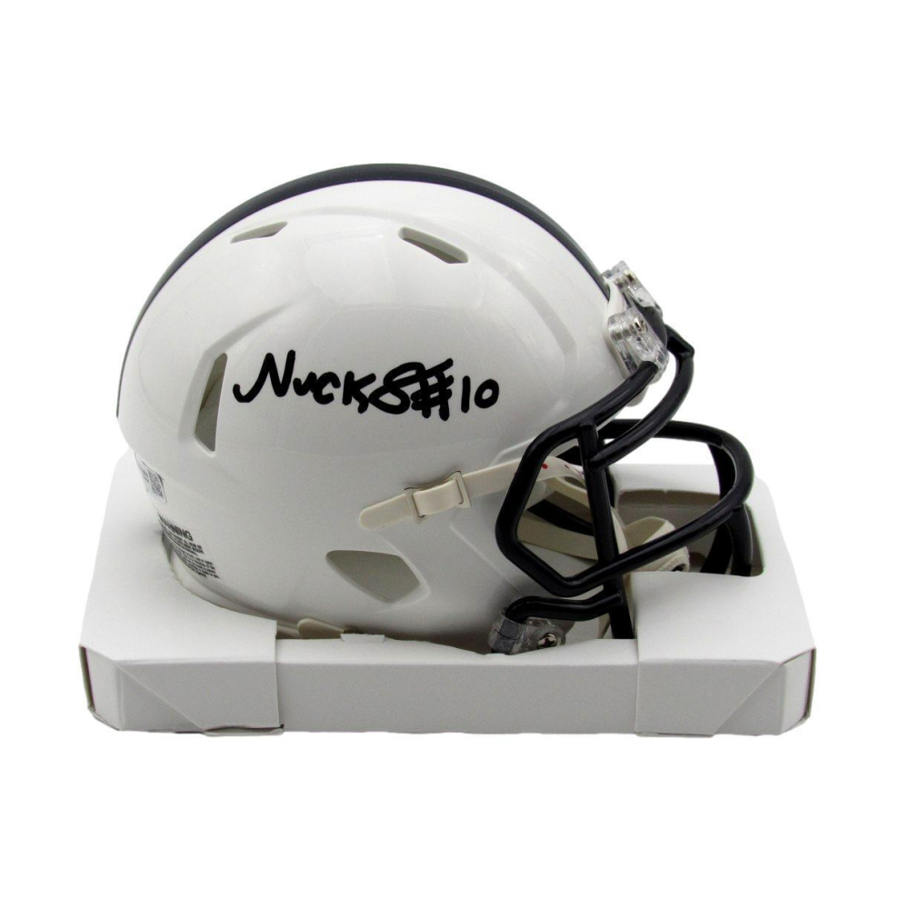 Nick Singleton Signed Penn State Nittany Lions Speed Mini Helmet ...